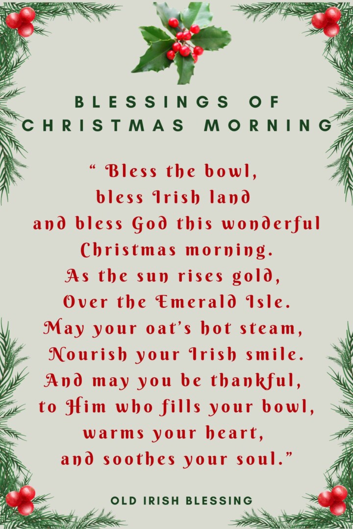 Irish Christmas Blessings