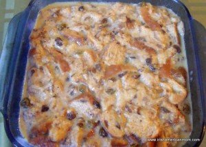 Easy Cinnamon Raisin Bread Pudding