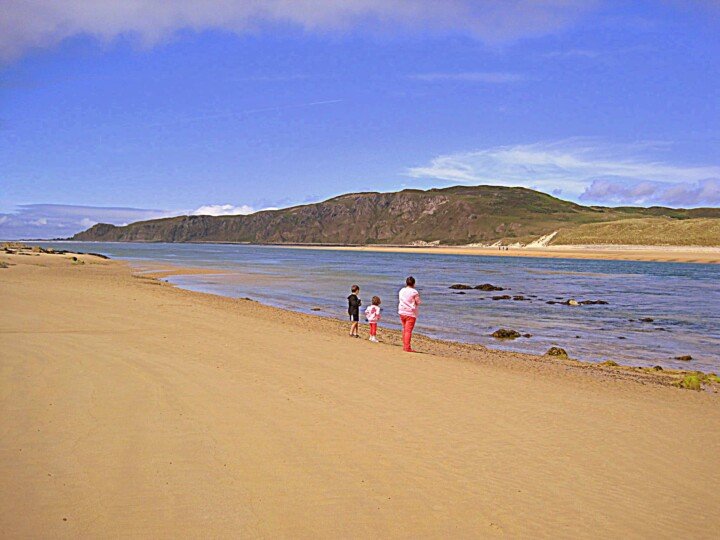 Doagh Beach On The Inishowen Peninsula