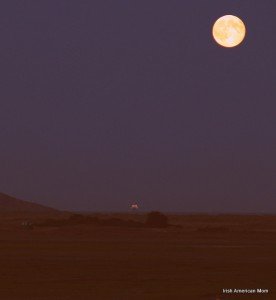A Full Moon Over Dublin Bay