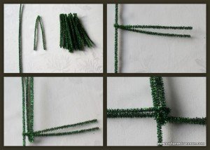 How To Make A St. Brigid’s Cross Using Pipe Cleaners