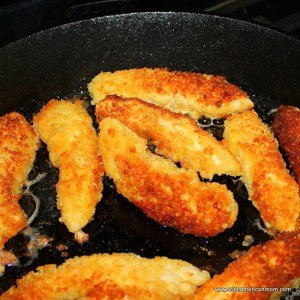 Homemade Chicken Tenders Or Chicken Goujons