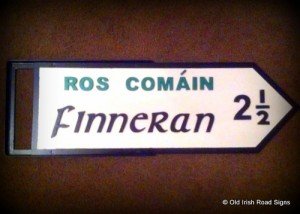 Old Irish Road Signs