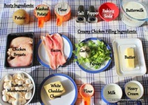 Creamy Chicken And Mushroom Stuffed Boxty