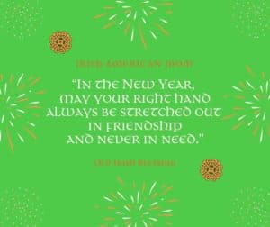 Happy New Year In Irish