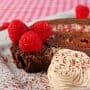 Raspberry And Cream Chocolate Roulade