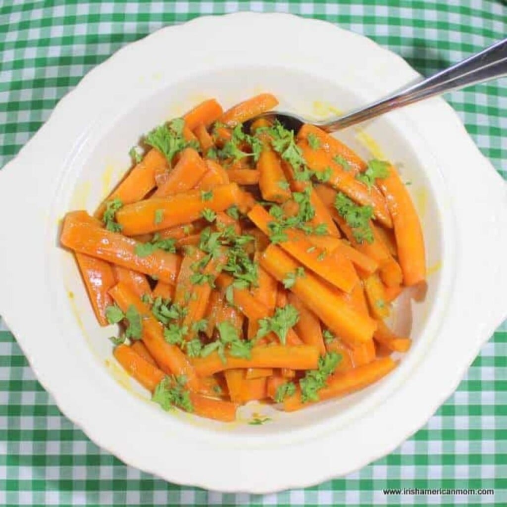 Buttered Baby Carrots | Irish American Mom