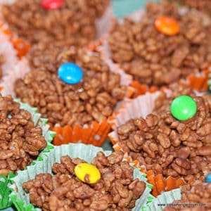 Irish Rice Krispie Buns