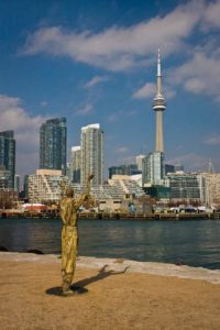 Famine Memorial At Ireland Park Toronto