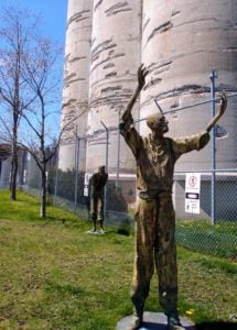 Famine Memorial At Ireland Park Toronto