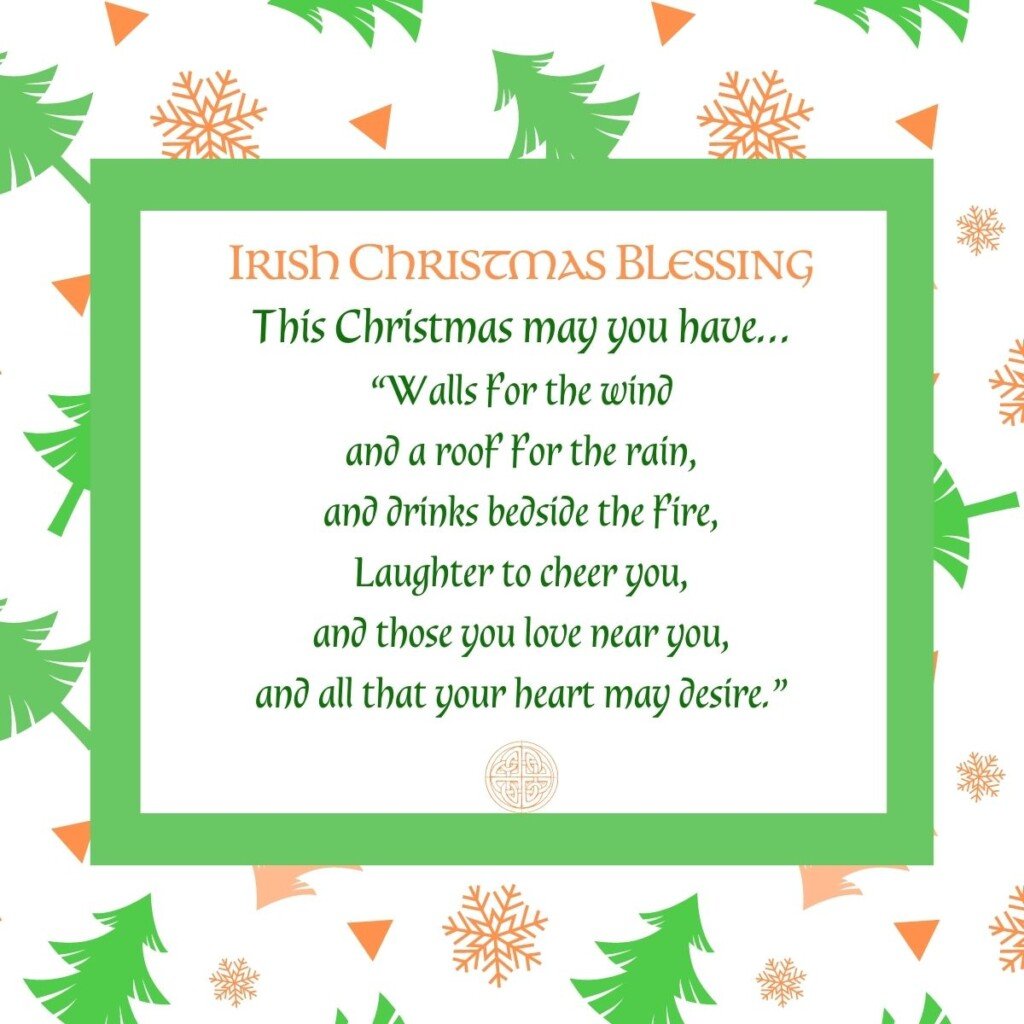 Irish Christmas Blessings | Irish American Mom