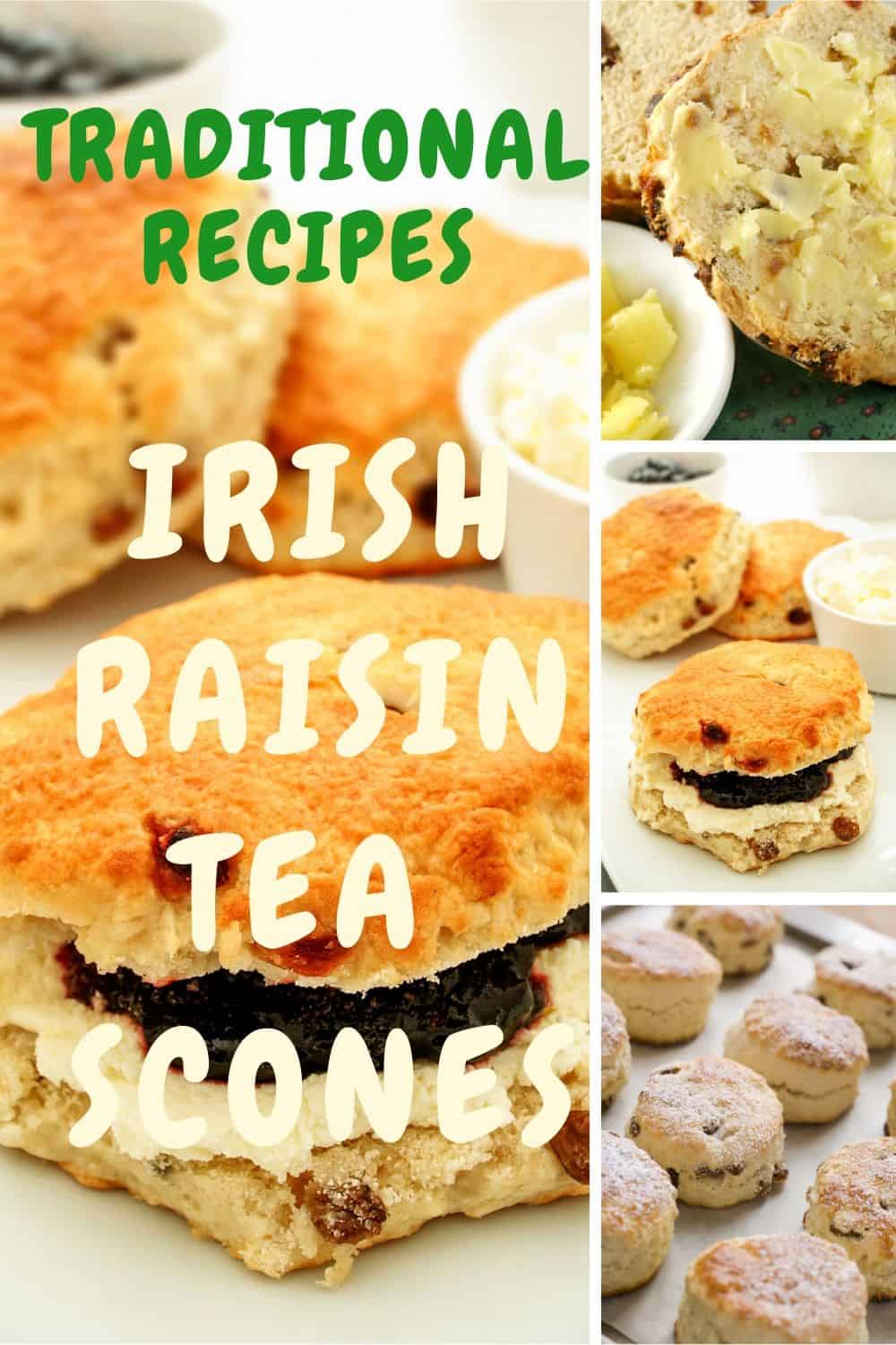 Irish Raisin Tea Scones