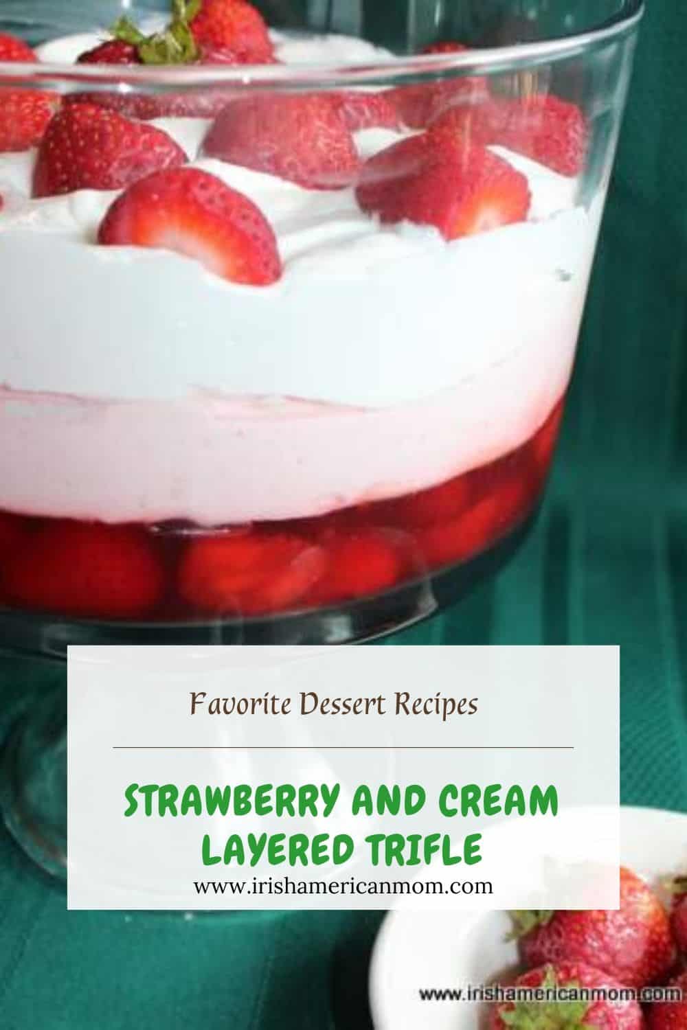 Easy Summertime Strawberry Mousse Dessert