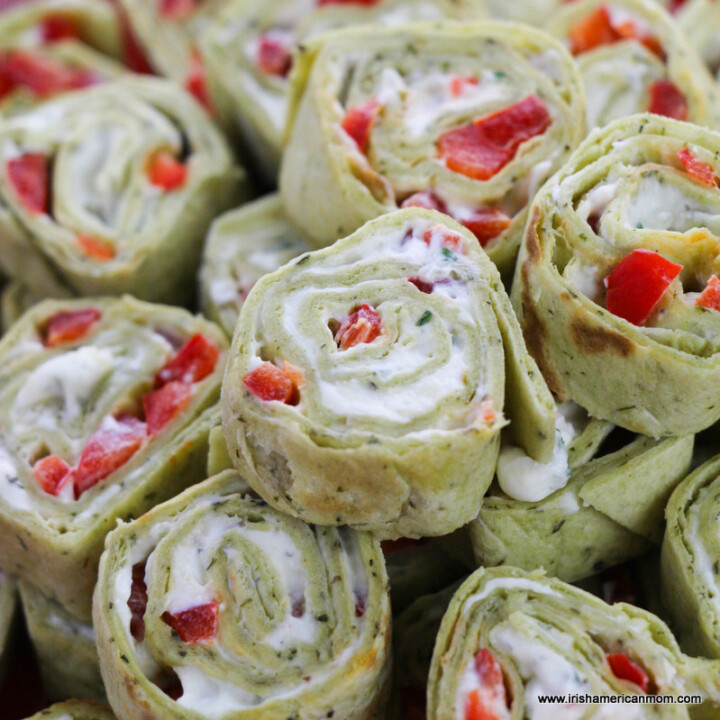 Christmas Pinwheel Sandwiches For The Festive Season