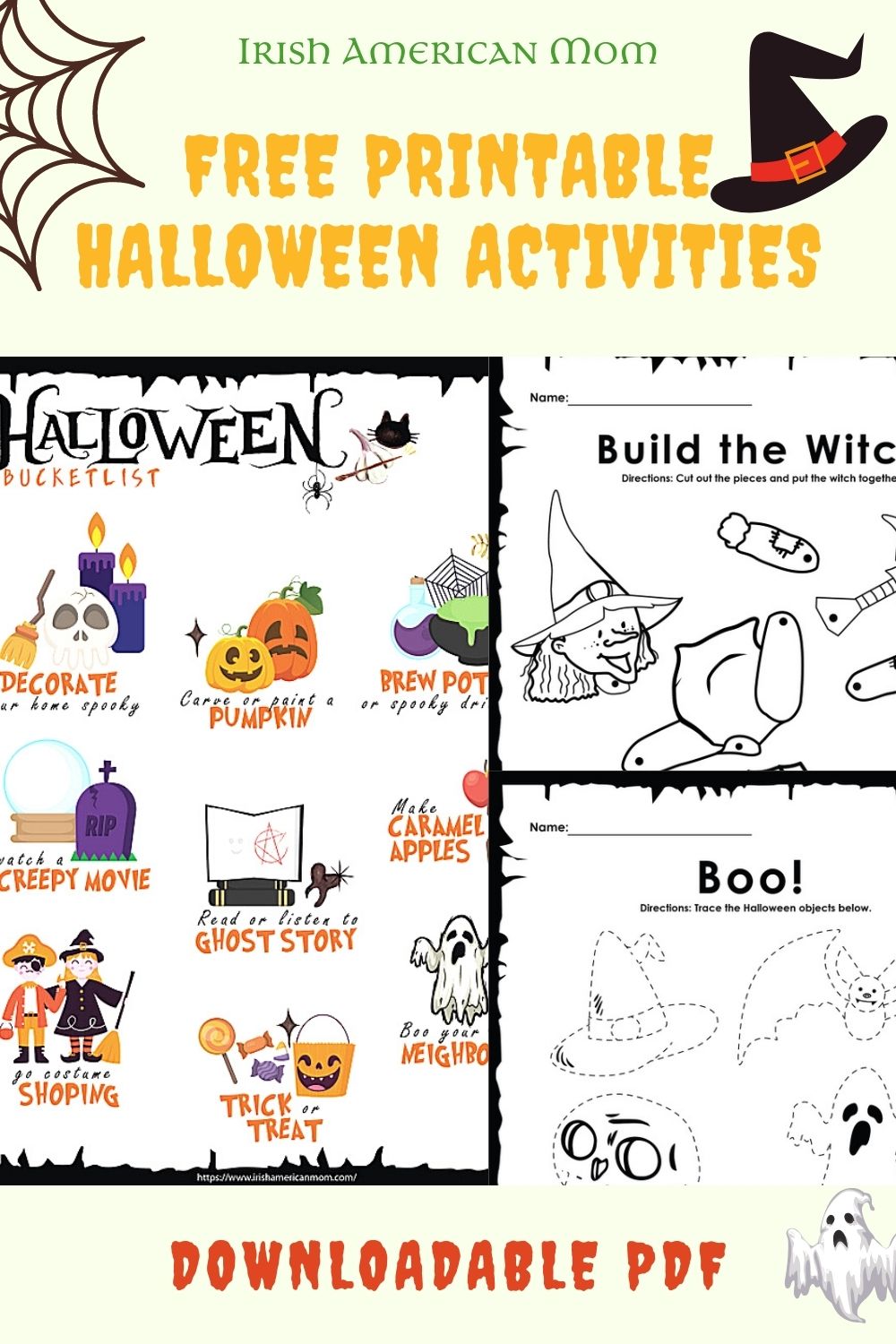 Halloween Activity Sheets For At Home Fun