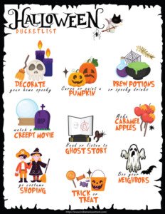 Halloween Activity Sheets For At Home Fun