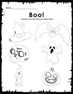 Halloween Activity Sheets For At Home Fun