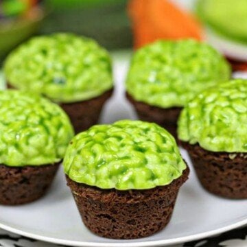 Green Monster Face Cookies For Halloween | Irish American Mom