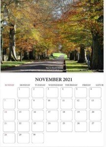 Irish 2021 Calendar Giveaway Featuring Doneraile Park | Irish American Mom