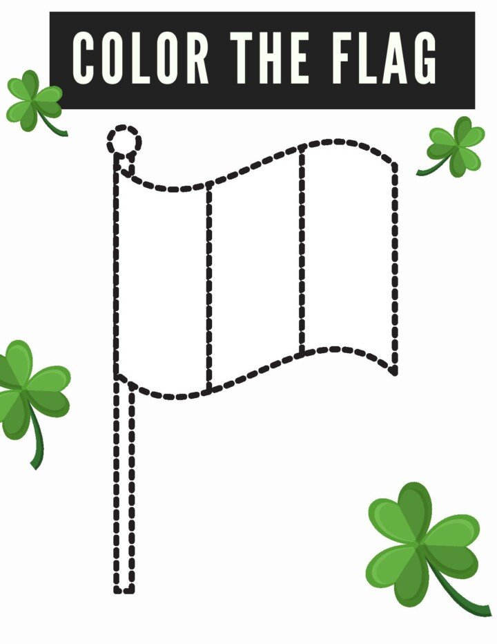 Learning With Shamrocks Irish Themed Preschool Worksheets