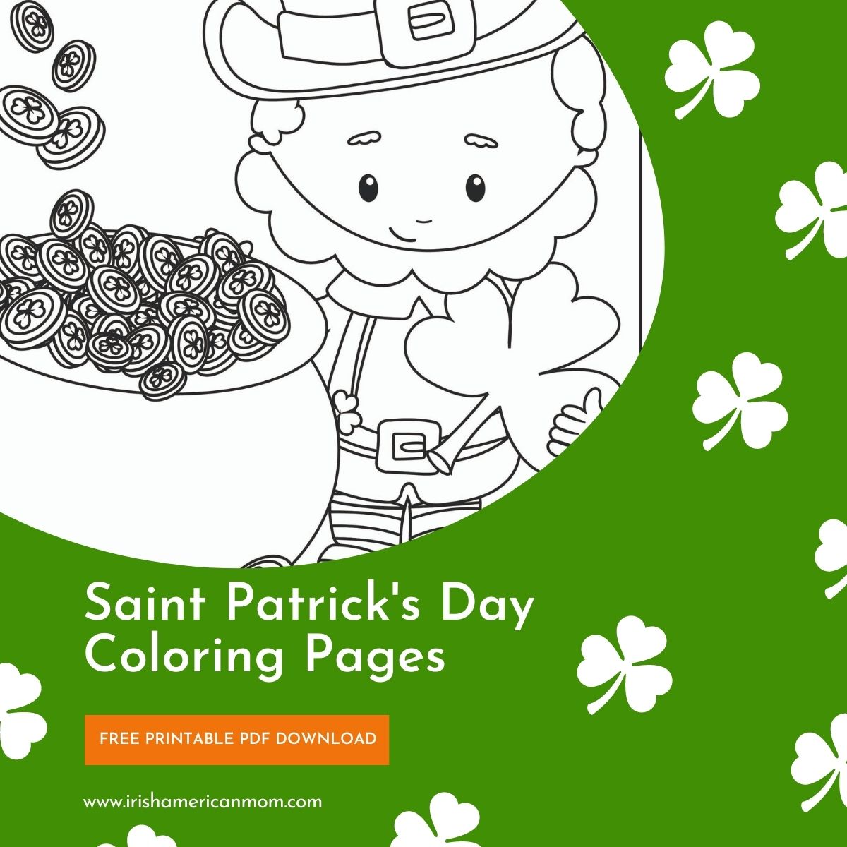 Free Printable Saint Patrick's Day Coloring Pages