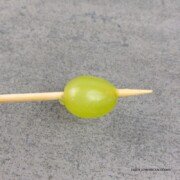Green Grape Snake Snacks For Celebrating Saint Patrick's Day