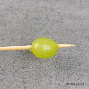 Green Grape Snake Snacks For Celebrating Saint Patrick's Day