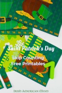 Saint Patrick's Day Skip Counting Worksheets