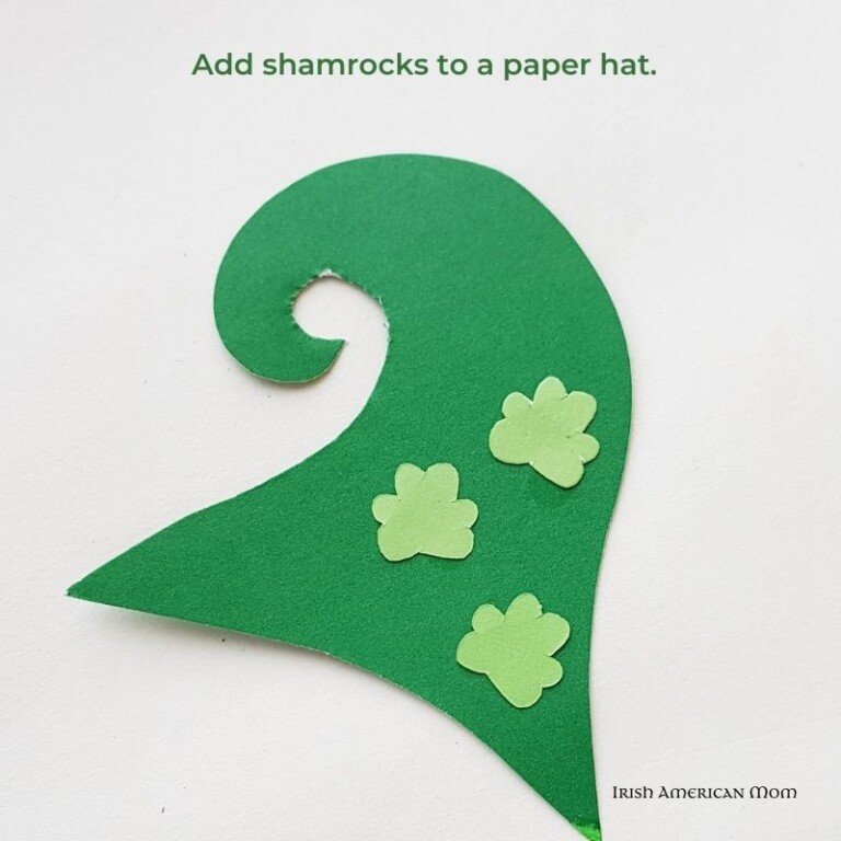 Create Your Own Paper Leprechaun For Saint Patrick's Day