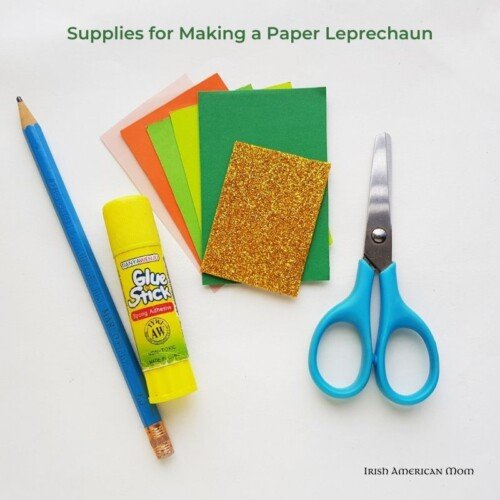 Create Your Own Paper Leprechaun For Saint Patrick's Day