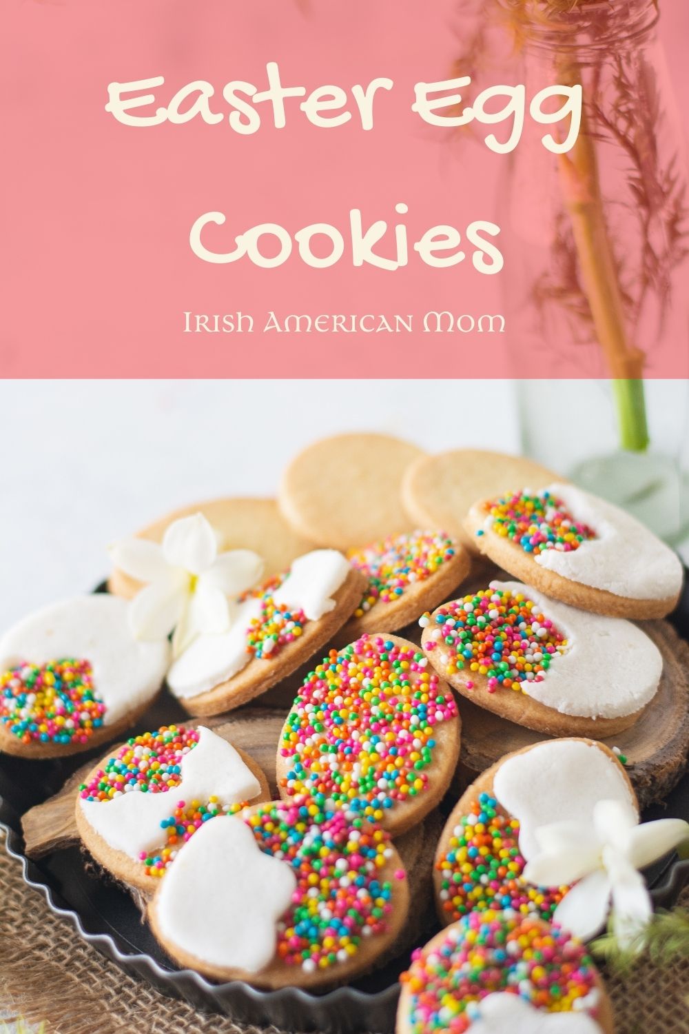 Colorful Easter Egg Sugar Cookies