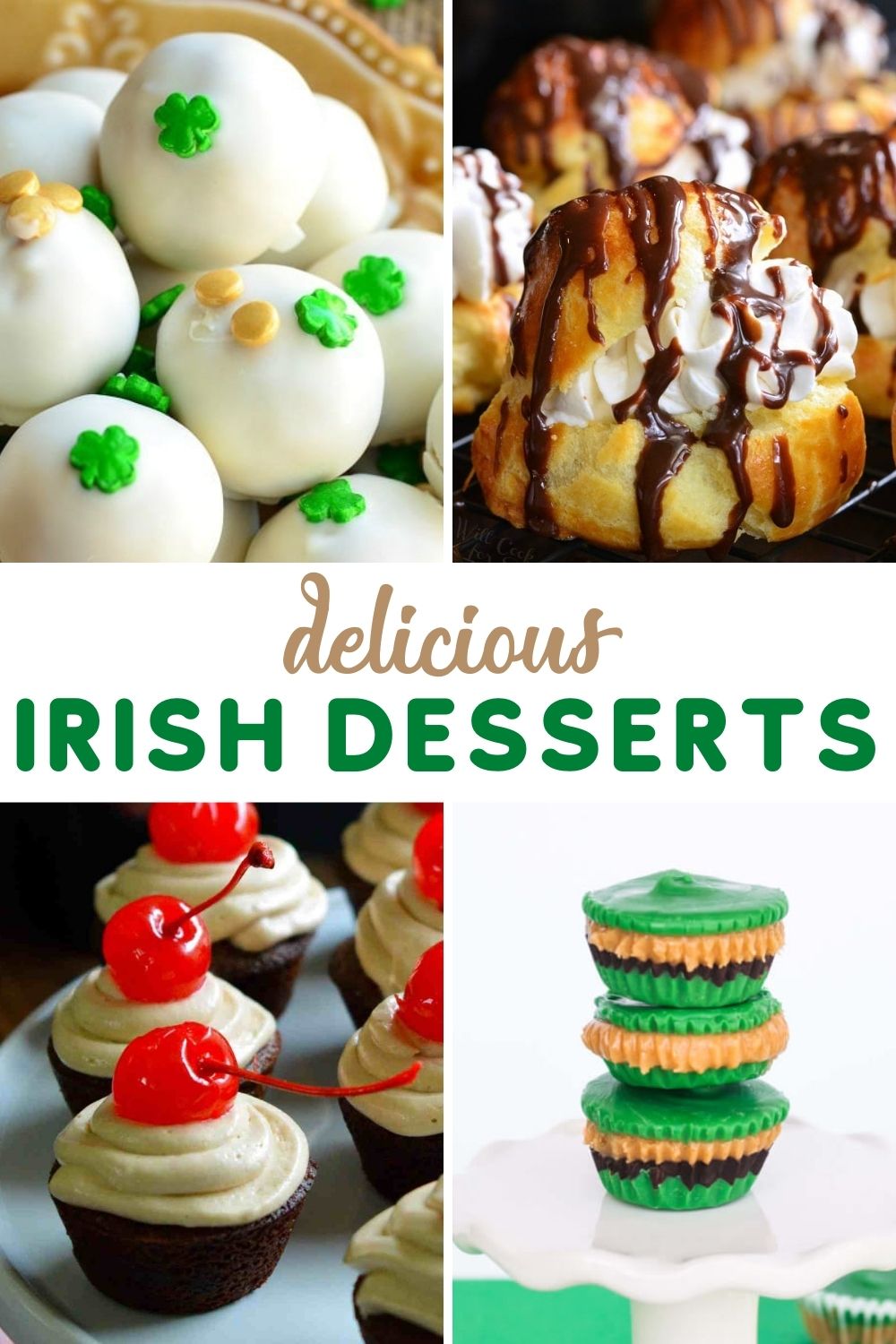 Irish Desserts and Sweet Treats Especially for Saint Patrick's Day