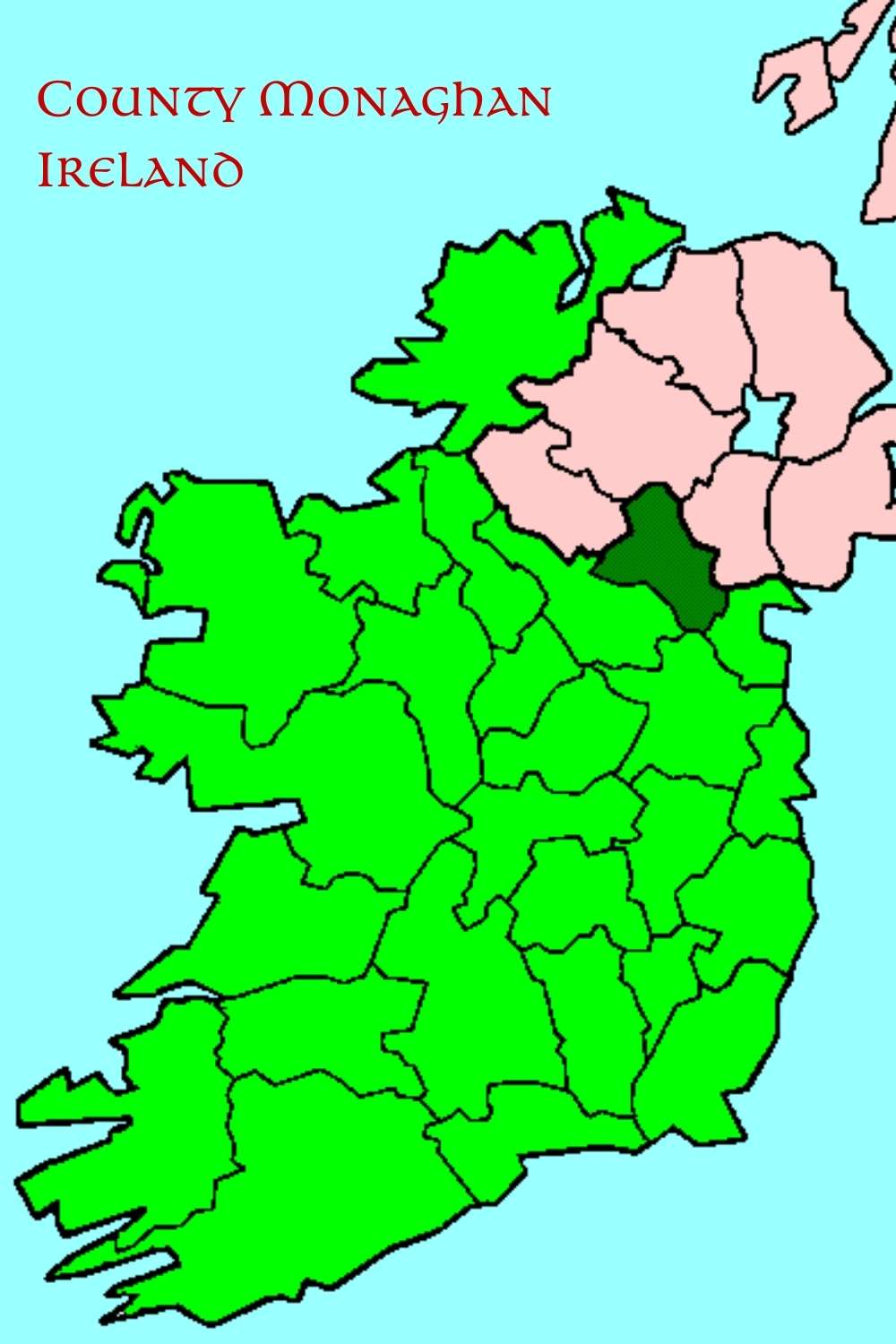 County Monaghan - A Land of Lakes and Drumlins