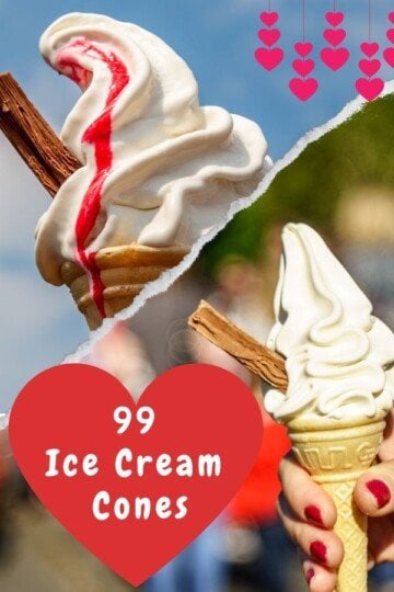 99 Ice Cream Cones Possibly Ireland's Favorite Treat