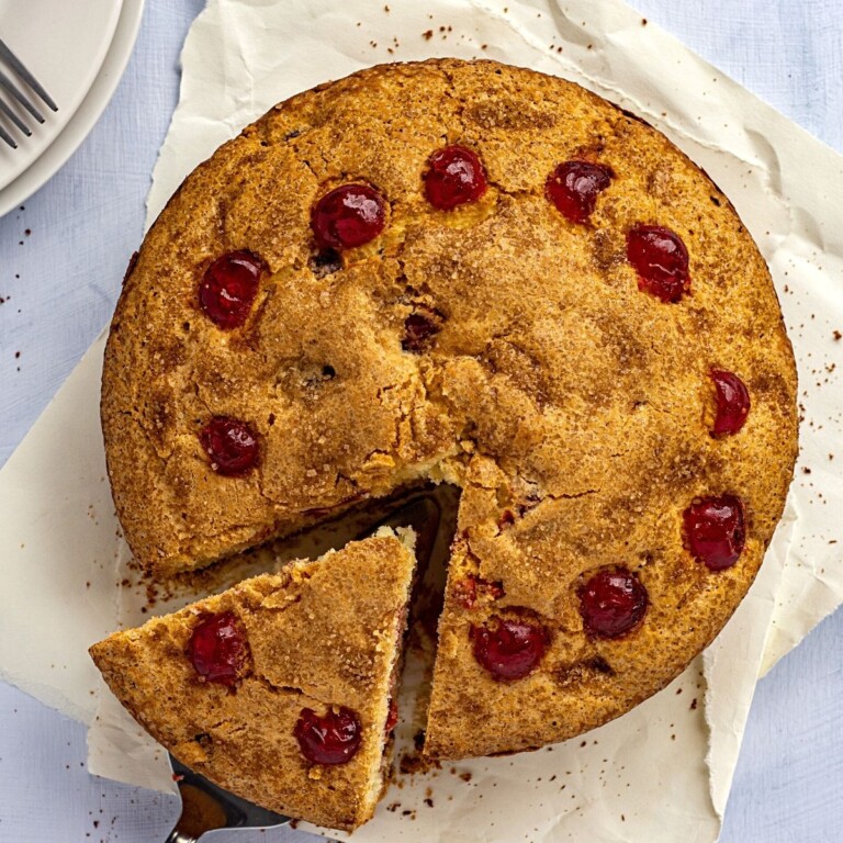 Irish Cherry Tea Cake Recipe