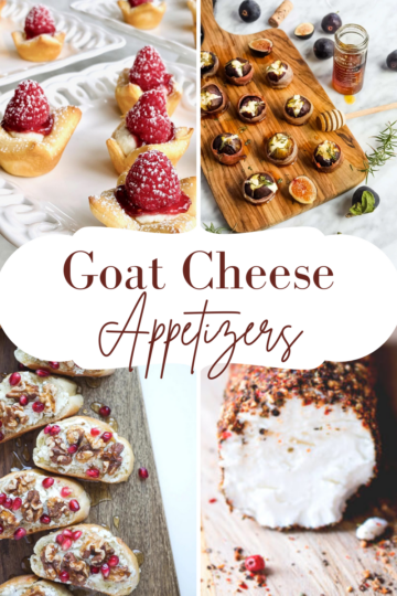 Fifteen Exquisite Goat Cheese Appetizers
