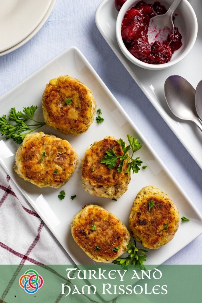 Leftover Turkey and Ham Rissoles