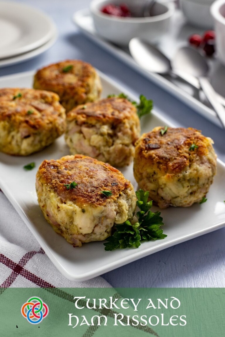 Leftover Turkey and Ham Rissoles