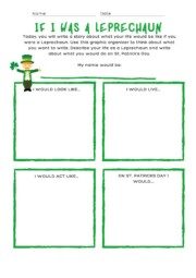 If I Was A Leprechaun Writing Pack For Kids