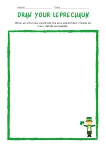 If I Was A Leprechaun Writing Pack For Kids