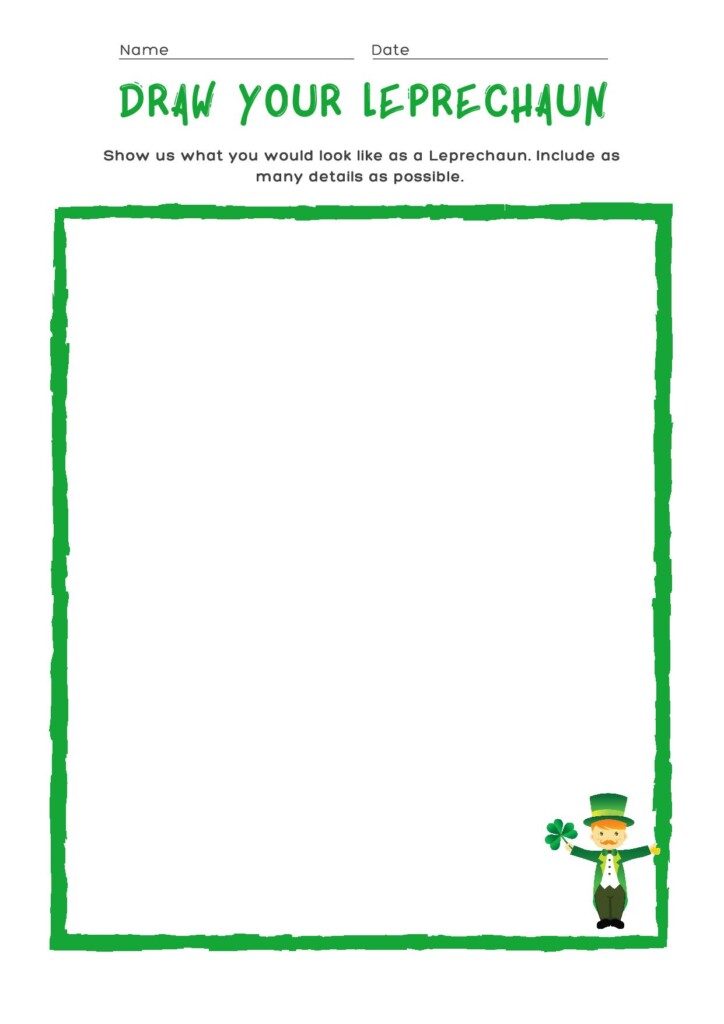 If I Was A Leprechaun Writing Pack For Kids