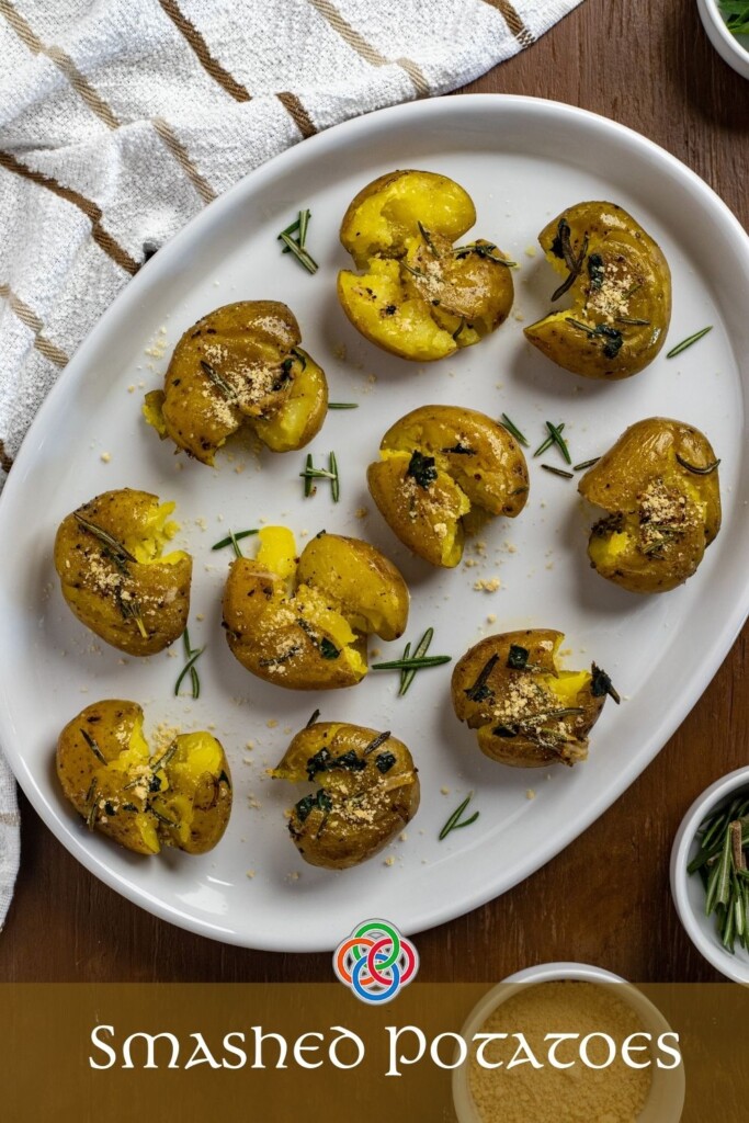 The Step-By-Step Guide to Crispy Smashed Potatoes | Irish American Mom