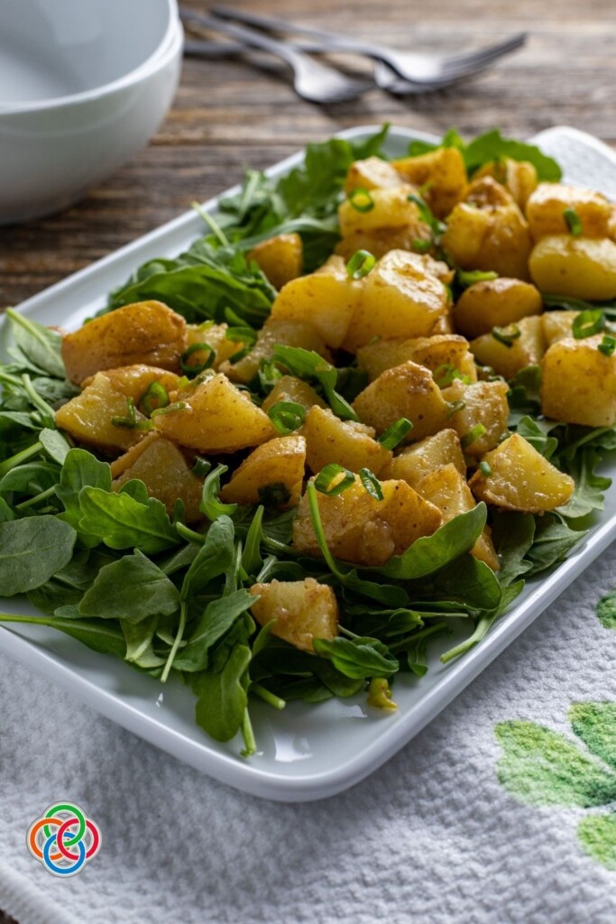 Potato and Chive Salad | Irish American Mom