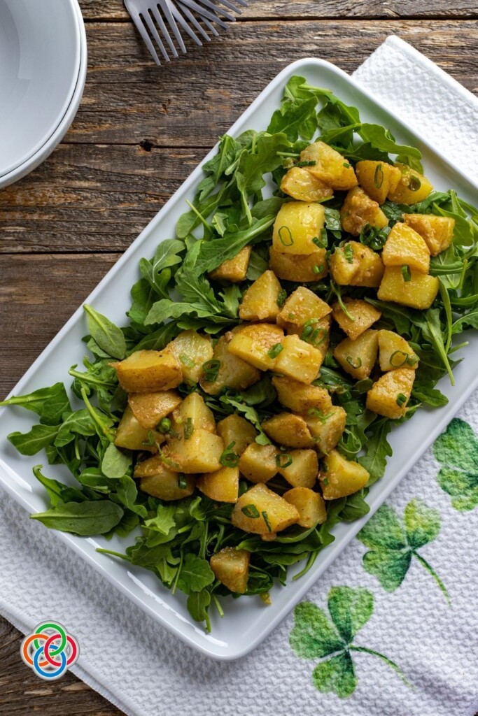 Potato and Chive Salad | Irish American Mom