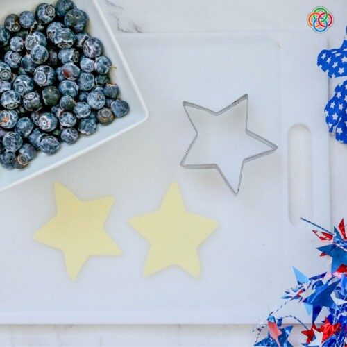 American Flag Patriotic Cheese Board | Irish American Mom