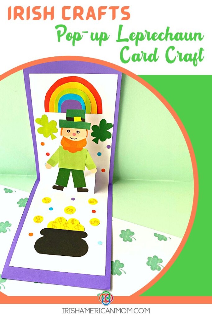 Leprechaun Pop-up Card Craft With Template