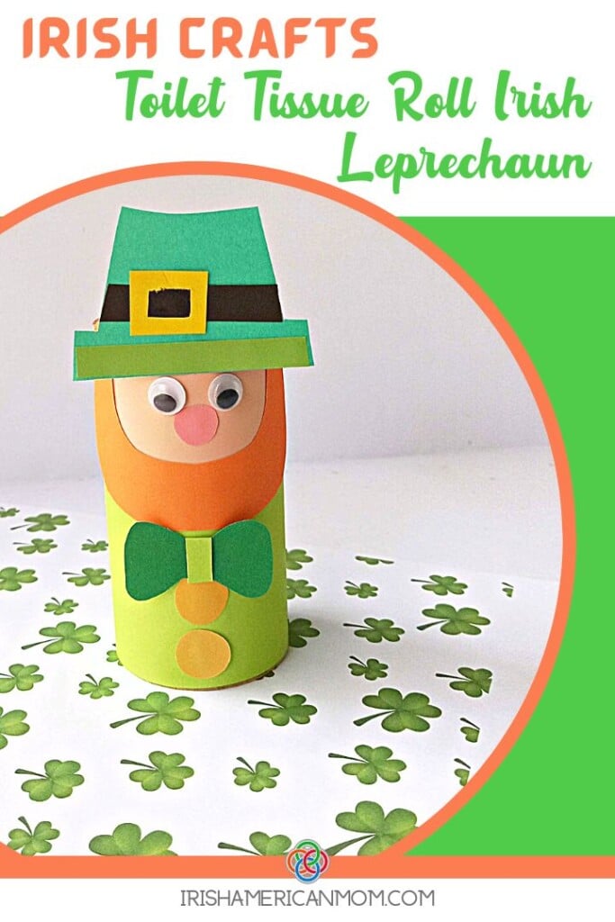 Toilet Tissue Roll Paper Leprechaun Craft