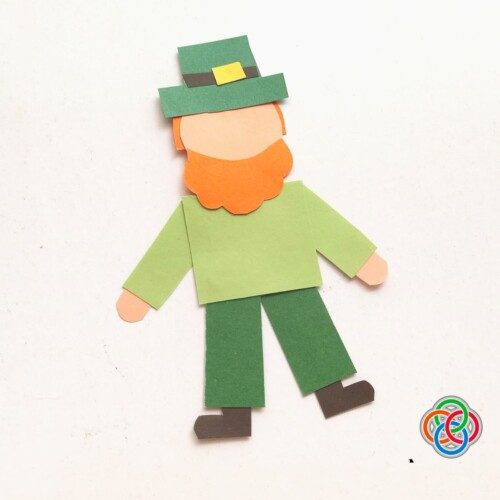 Leprechaun Pop-up Card Craft With Template