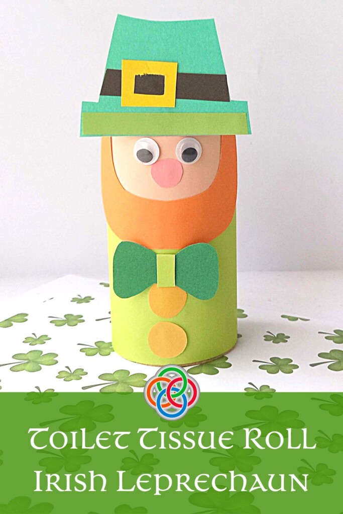 Toilet Tissue Roll Paper Leprechaun Craft