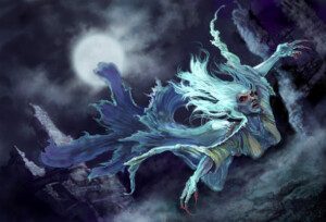 The Wailing Banshee in Irish Mythology